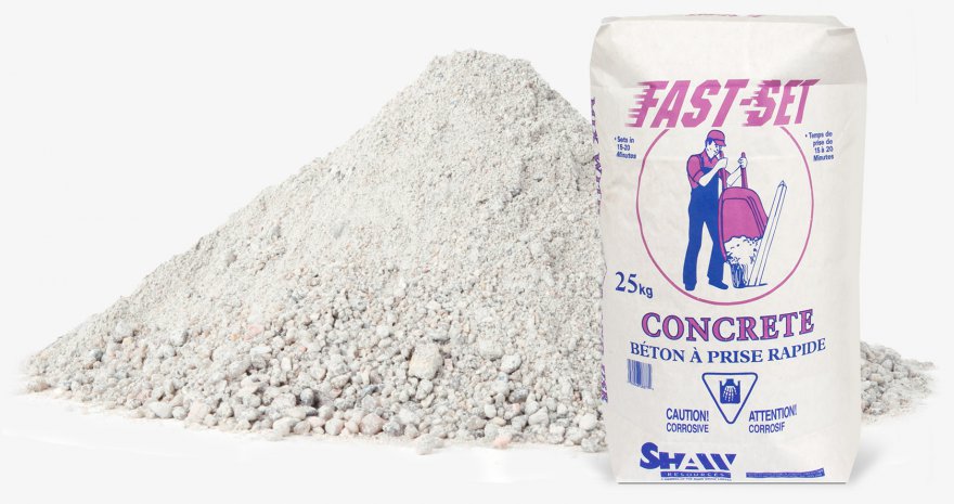 Fast Set Concrete Mix In Eastern Canada | Shaw Resources