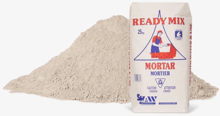 Mortar Mix In Eastern Canada | Shaw Resources