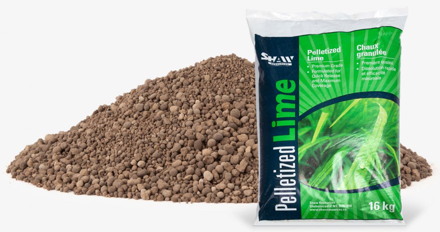 Pelletized Lime In Eastern Canada | Shaw Resources